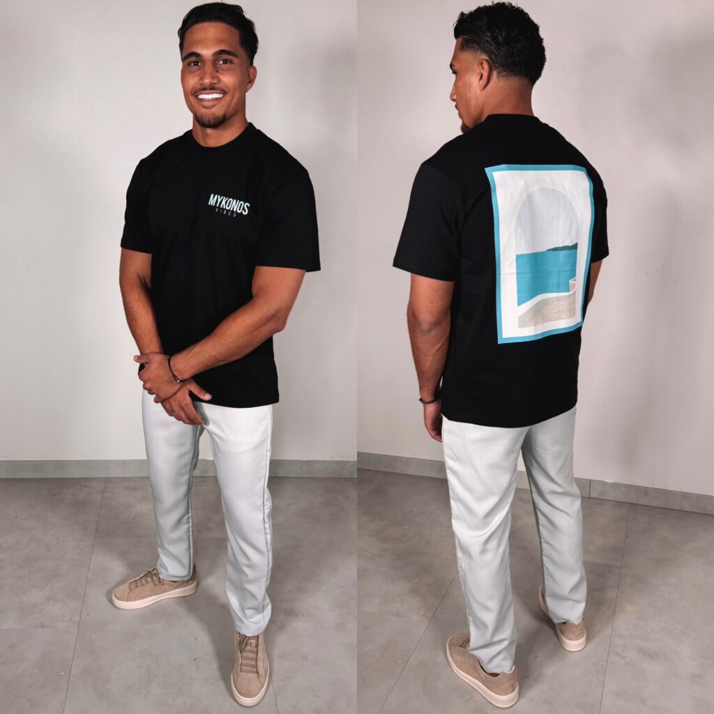 MYKONOS TEE - black - Manilo