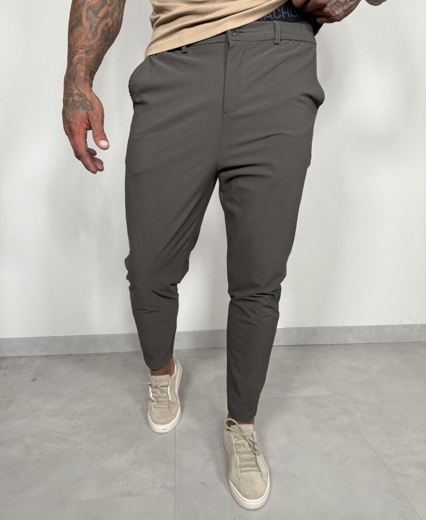 Super Stretch Tech Pantalon - Khaki - Manilo